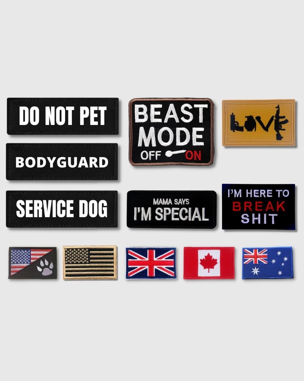 3 X PATCH BUNDLE – LAOPAW